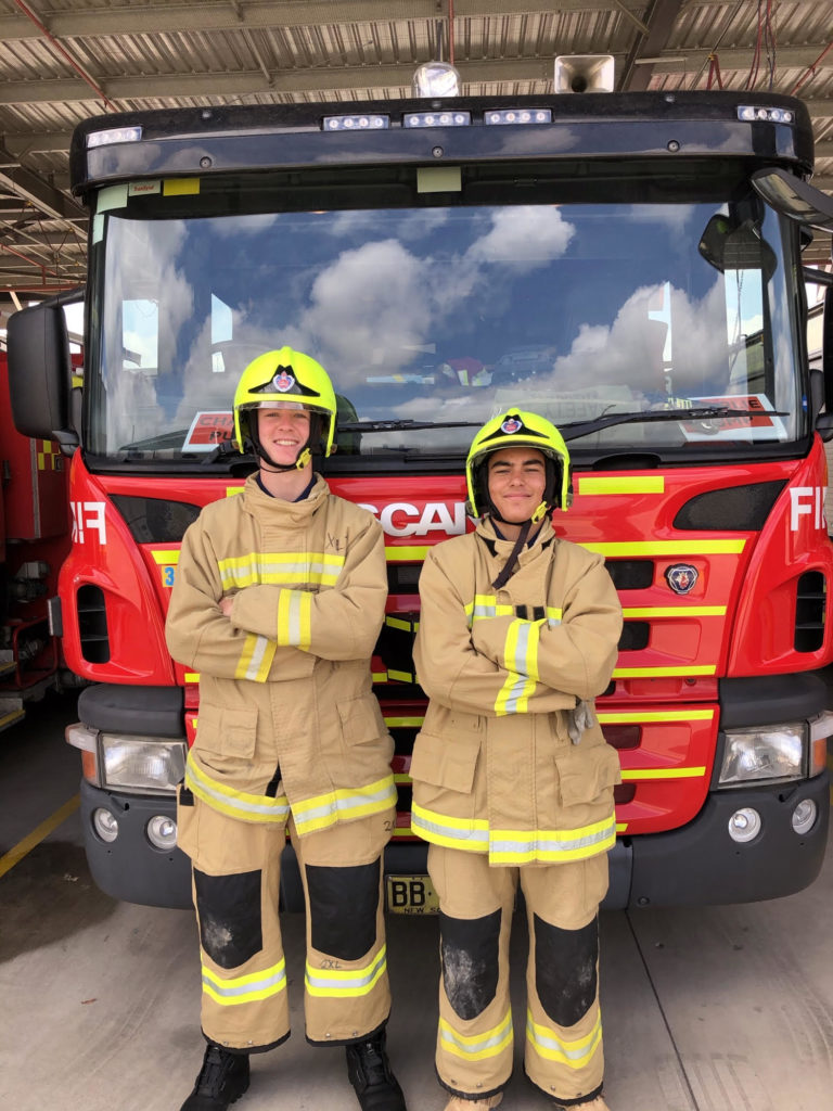 Work Experience Students Shine at Fire and Rescue NSW - Waverley College