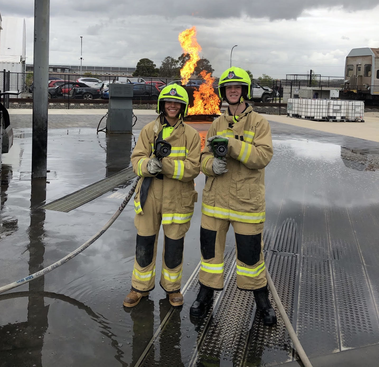 Work Experience Students Shine at Fire and Rescue NSW - Waverley College